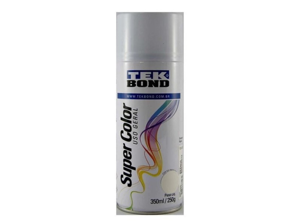 TINTA SPRAY BRANCO FOSCO USO GERAL 350 ML TEKBOND